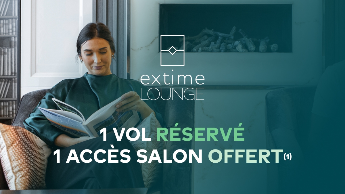 Extime Lounge : salons Paris-CDG et Paris-Orly - Extime